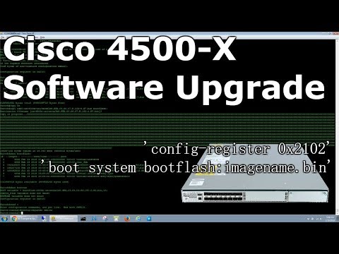 Cisco 4500-X Software Upgrade