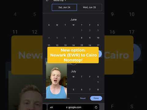 NEW EgyptAir flight Newark EWR to Cairo Egypt NONSTOP2