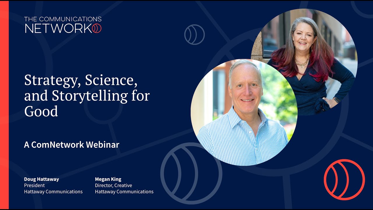 WEBINAR: Strategy, Science, and Storytelling for Good