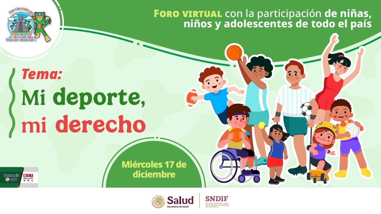 Foro: Mi derecho al deporte