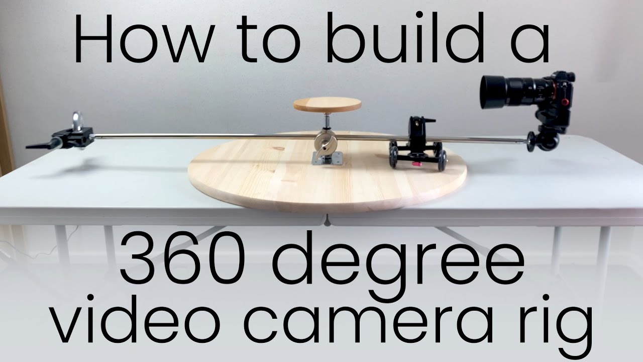 How to build a 360 degree video camera rig – DIY 360 Camera rig