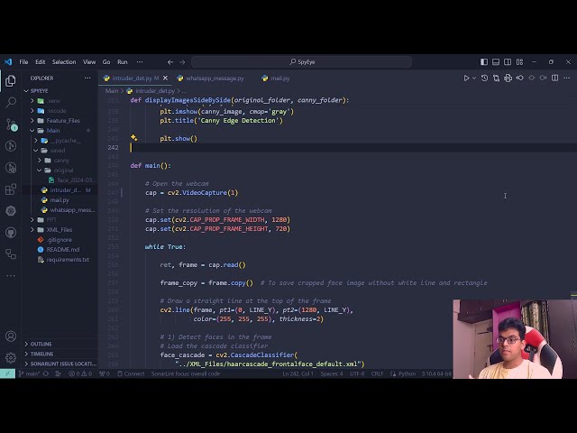 SpyEye: Enhancing Security with Real-time Face Detection and Intrusion ...
