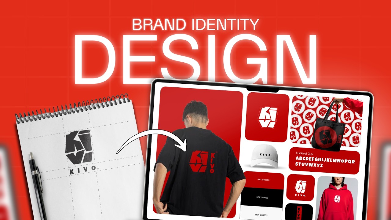 How to Design Brand Identity | Full Step by Step Process