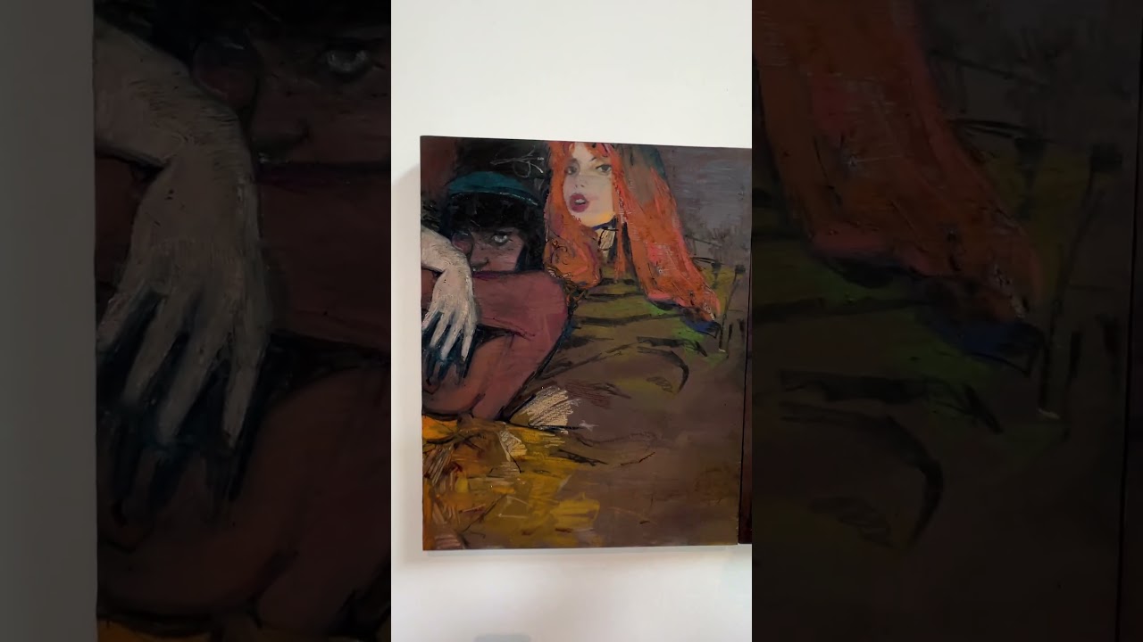 SHELLEY UCKOTTER - Heat of the Moment🎨🔥…like really hot🔥  #artshorts  #artworks #artworld