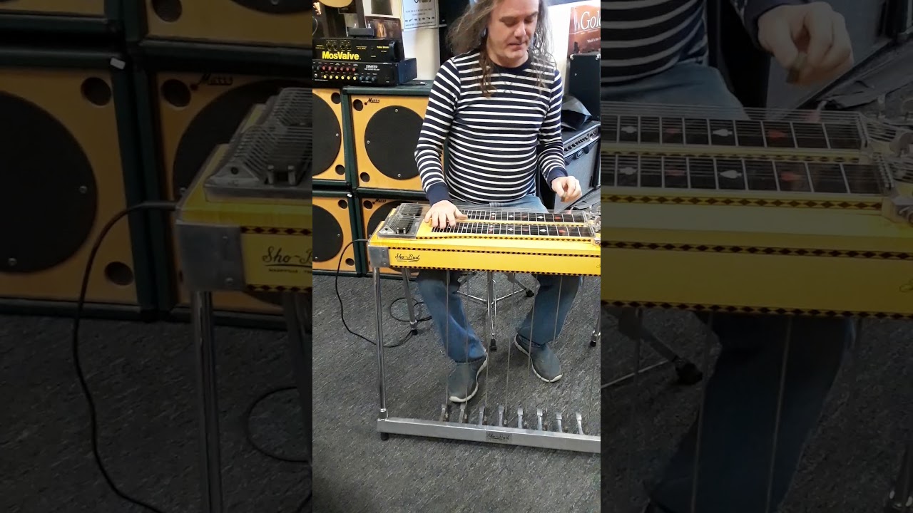 Showbud Pedal Steel demo 2016  -sold. We do better videos these days...enjoy