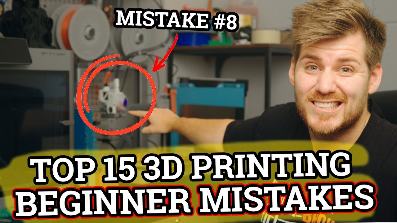 TOP 15 3D Printing Mistakes You Must Avoid! MUST WATCH For Bambu Lab A1 Beginners!