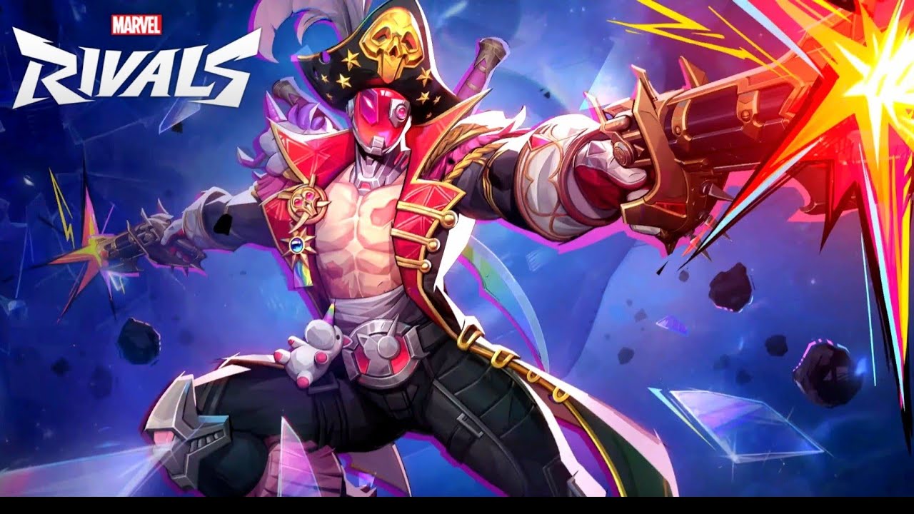Marvel Rivals - Deadpool (Captain Pool) Skin Gameplay Trailer 