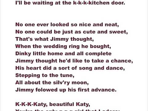 K-k-k-Katy sing along