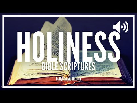 Bible Verses About Holiness | Encouraging Scriptures On Holiness Of God