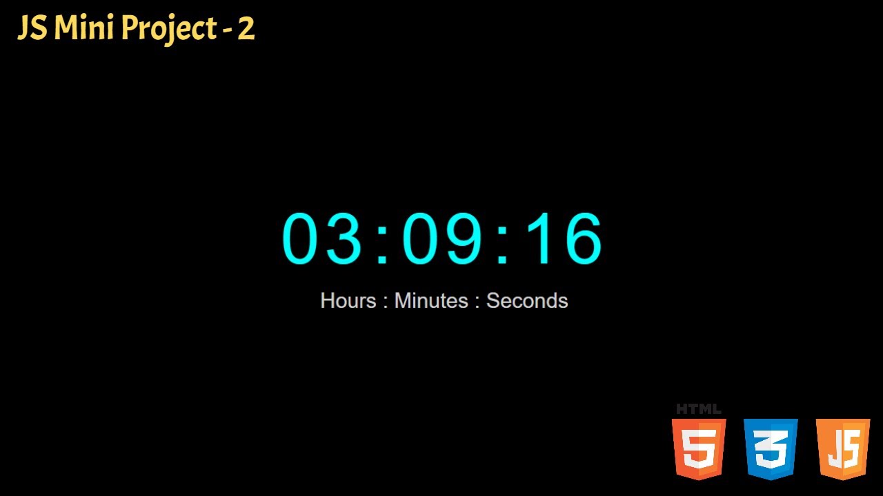 Making a Digital Clock | JS Mini Project Series #2 ⏰💻 | Source Code on GitHub