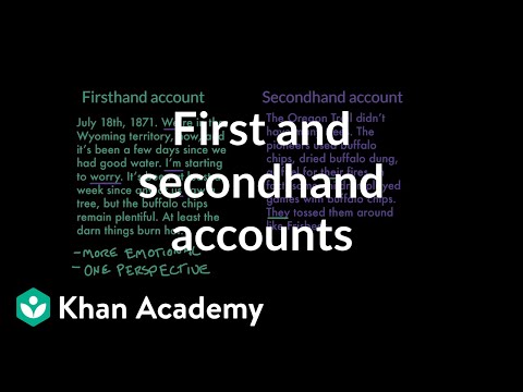 First and secondhand accounts | Reading | ... - SafeShare