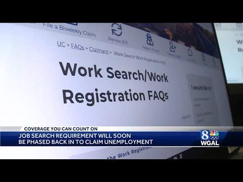 Pennsylvania may bring back work search requirement for unemployment benefits