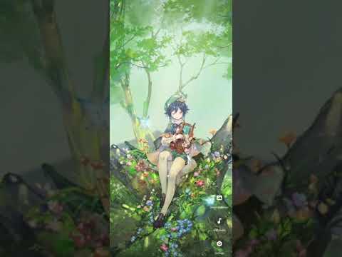 NOVA DESKTOP || Venti Genshin Impact ~ with audio || Live Wallpaper