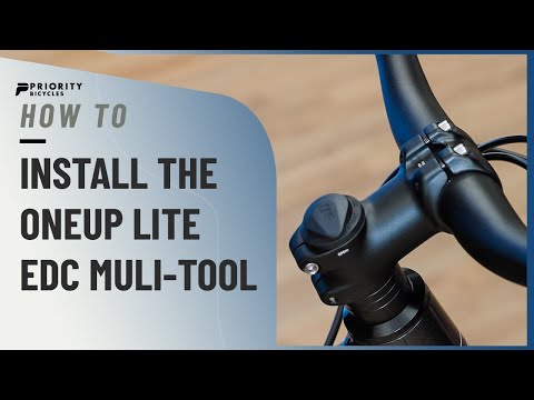 How To install the Oneup Lite EDC Muli-Tool on Priority Bikes