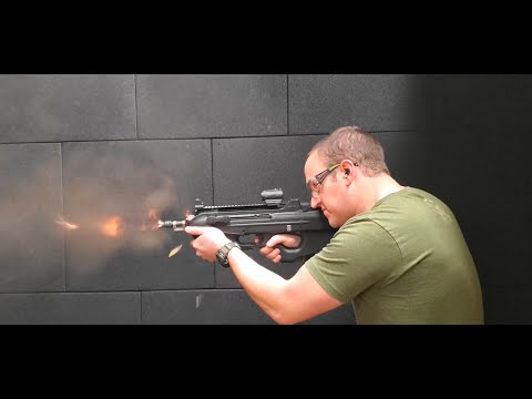 FN F2000 Full Auto Mag Dump