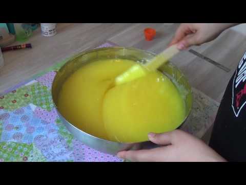 Comment faire du slime jaune - Comment faire