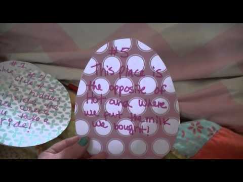 Easy and quick Easter scavenger hunt clues 2015