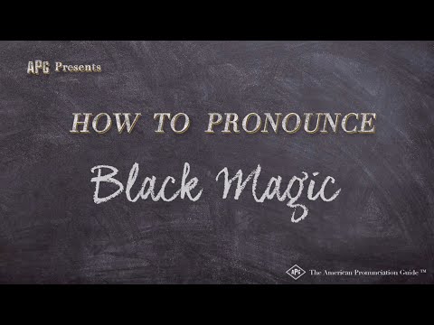 How to Pronounce Black Magic (Real Life Examples!)