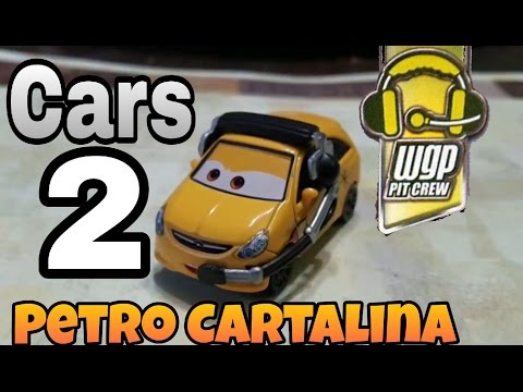 Disney Pixar Cars 2 Diecast Review: Petro Cartalina WGP Pit Crew 2017 Series 1/10!