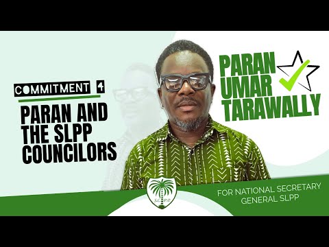 COMMITMENT 4 - PARAN AND THE SLPP COUNCILORS