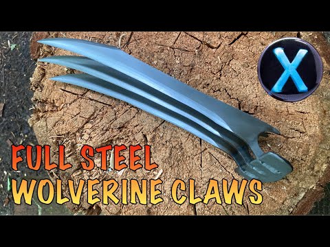 Full Steel Wolverine Claws