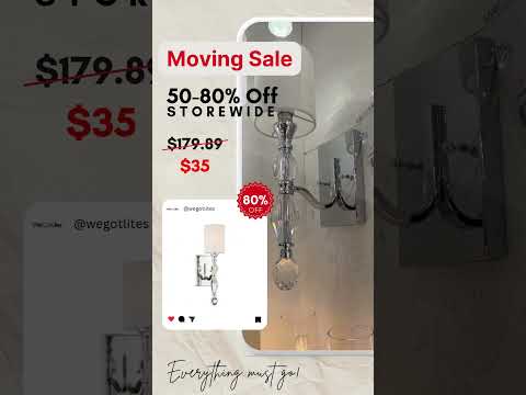 Sconces under $39 | WeGotLites | #StatenIsland #LightingStore #Lights #lightingsale #sale #NewYork