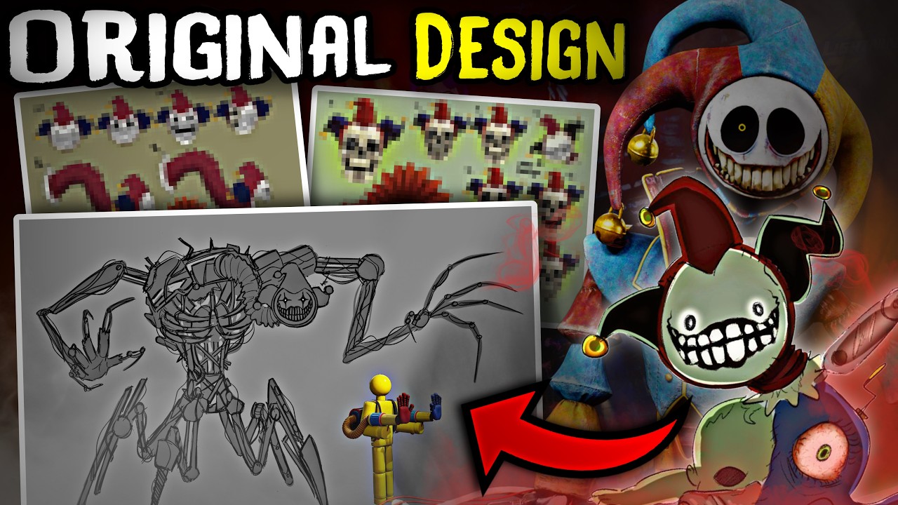 The ORIGINAL Unused Prototype Design REVEALED + Concept Art & BTS! - [Poppy Playtime Chapter 5]