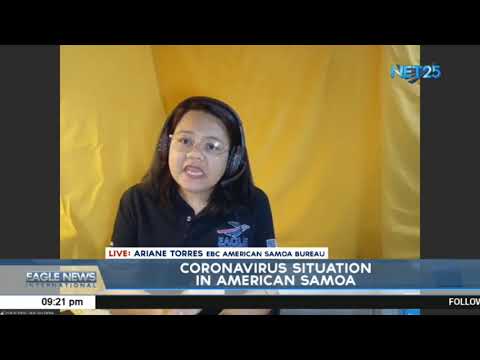 American Samoa is placed under "Code Blue" effective Monday, Mar. 23rd