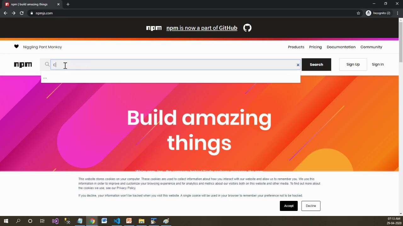mathjs and colors npm in Node js