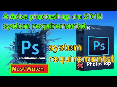 adobe photoshop cc 2018 system requirements