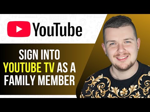 How To Sign Into Youtube TV As A Family Member 2025 (SIMPLE GUIDE)