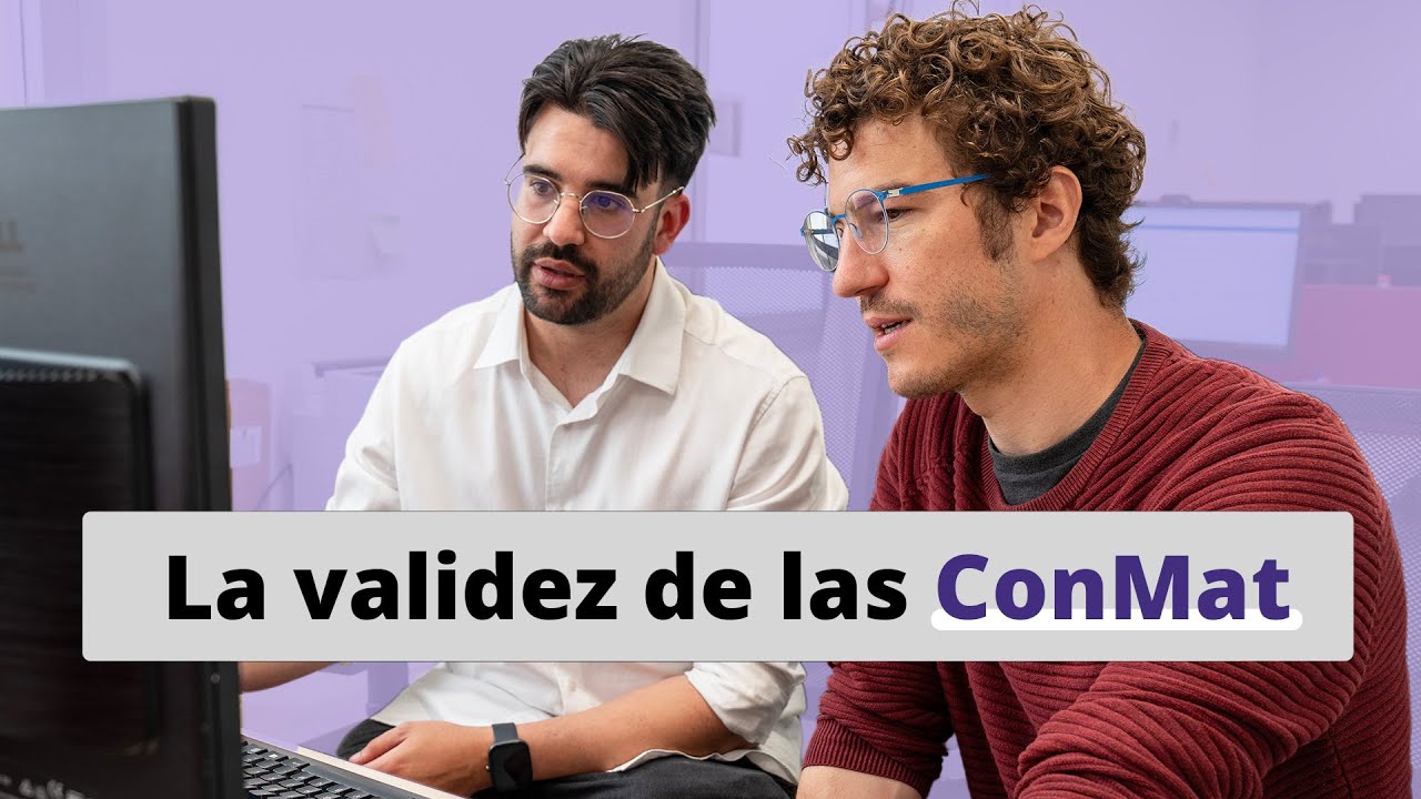 Evaluar con evidencia: la validez de las pruebas ConMat