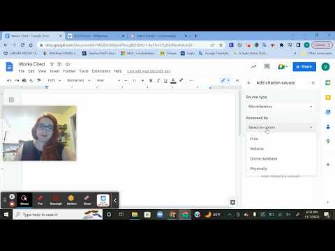 Citing a website & Finishing your citations
