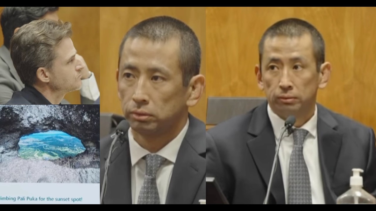 Detective Thomas Iinuma's Direct-Exam Testimony In Hawaii Hiking Trail Attempted Murder Trial