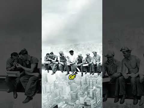 Lunch Atop a Skyscraper: The Untold Story Behind an Iconic Photo. #history