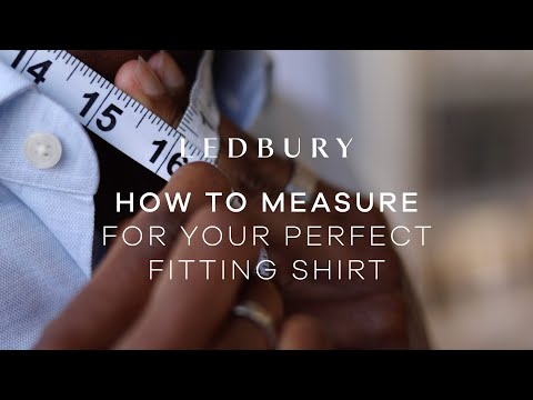 How To Measure For Your Perfect Fitting Shirt