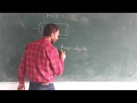 mobility of charge carriers