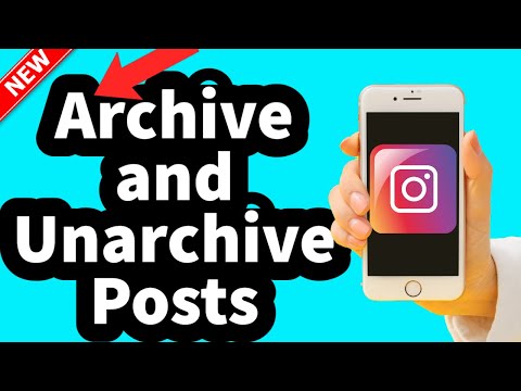 How to Archive and Unarchive Instagram Posts! (2025 Update)