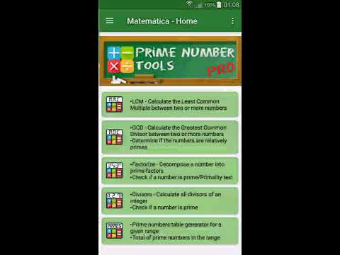 Prime Numbers LCM GCD PRO
