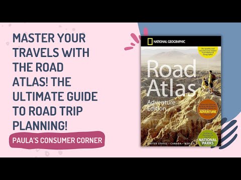 Why Smart Travelers Are Switching To This Spiral Road Atlas!