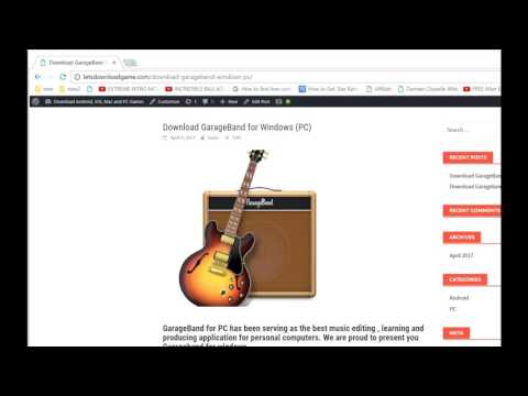 GarageBand For Windows (PC) 2017