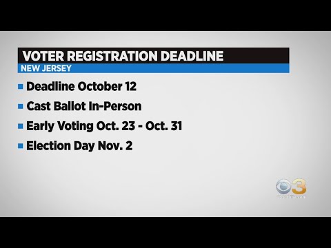 Voter Registration Ends Tuesday In New Jersey