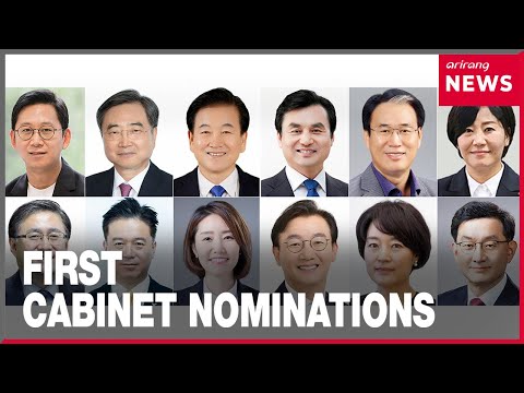 Who is in President Lee's first Cabinet picks?