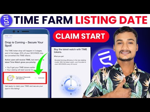 Time Farm Airdrop Listing Date | Time Farm Airdrop Distribution Start | Time Farm New Update