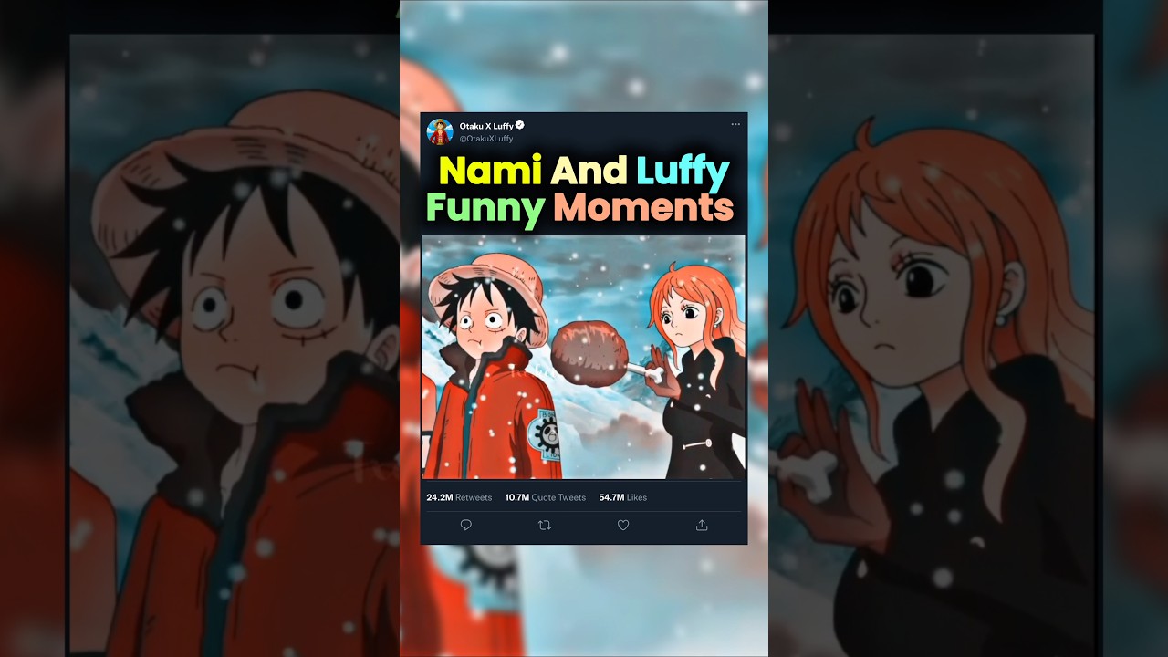 Luffy and Nami Funny Moments #shorts #onepiece #luffy