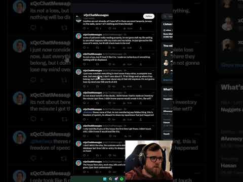ChudLogic Reviews XQC offline chat logs
