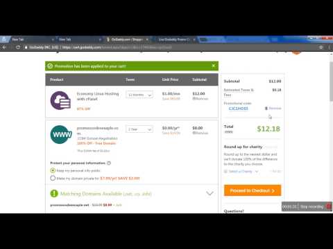 Godaddy Renewal Promo Codes 2024 | Godaddy Coupons