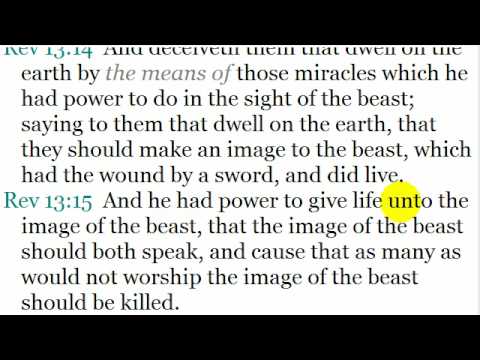 Revelation 13:11-18 The Image of the Beast
