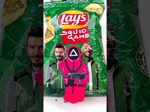 Lay's new squid game flavor!π #squidgame #chips