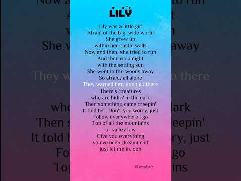 Alan Walker - Lily (Lyrics) ft. K319, Emelie Hollow #songlyrics #music #lily #ytshorts